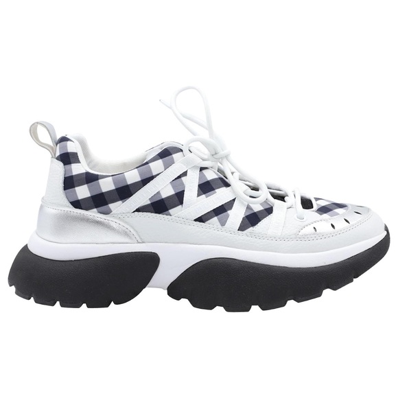 Maje | Shoes | Maje W2 Urban Chunky Sole Sporty Sneakers In Leather ...